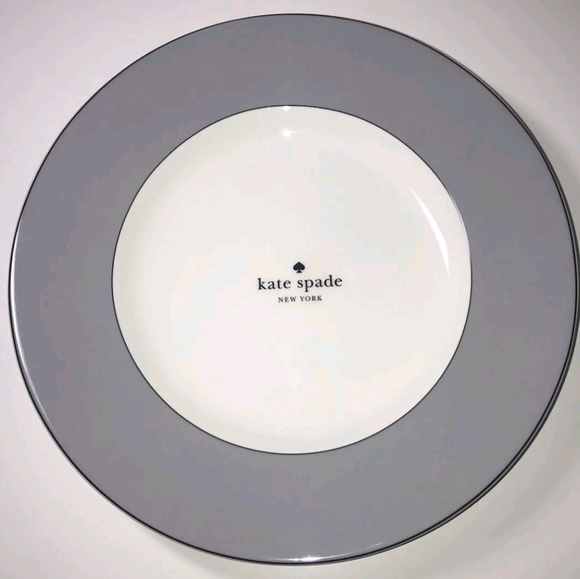 kate spade | Dining | New Kate Spade Rutherford Circle Light Grey ...